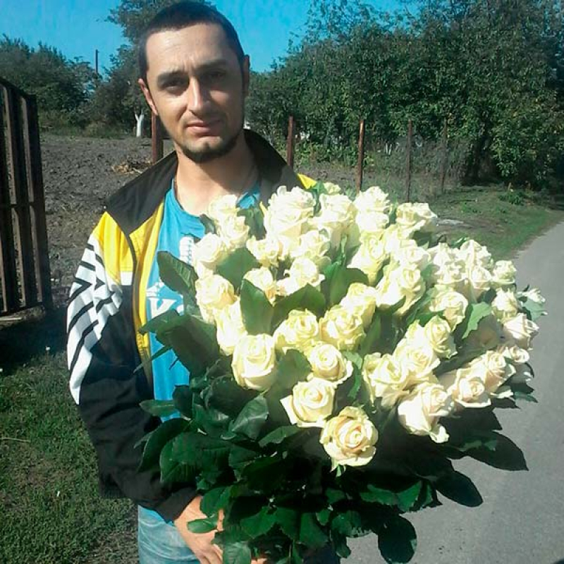 51 beige rose Talea 60 cm - buy flowers with delivery | BUKETLAND