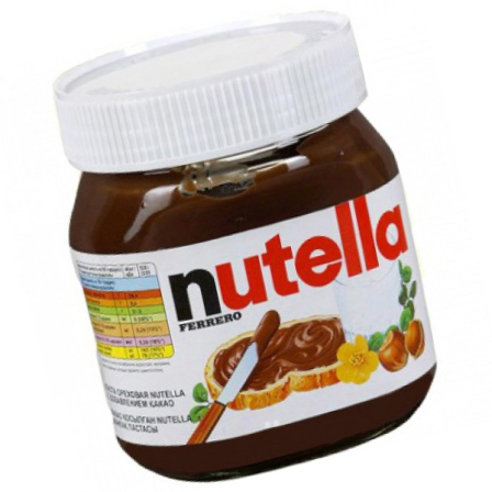 Паста Ferrero Nutella орехово-шоколадная с какао 180г - доставка BUKETLAND